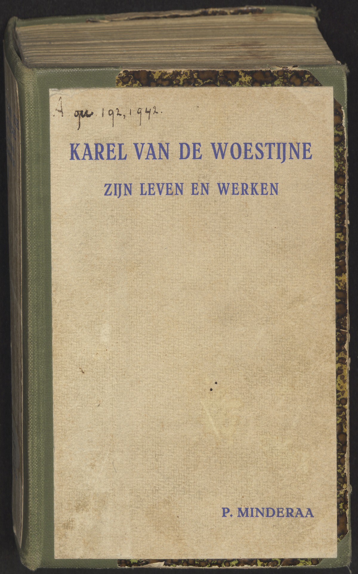 Karel van de Woestijne : zijn leven en werken