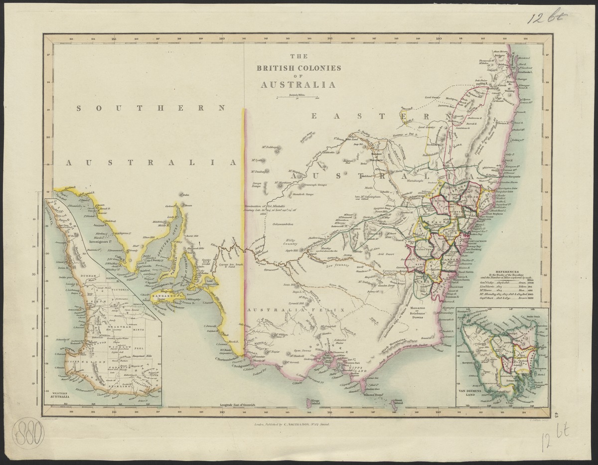 The British colonies of Australia